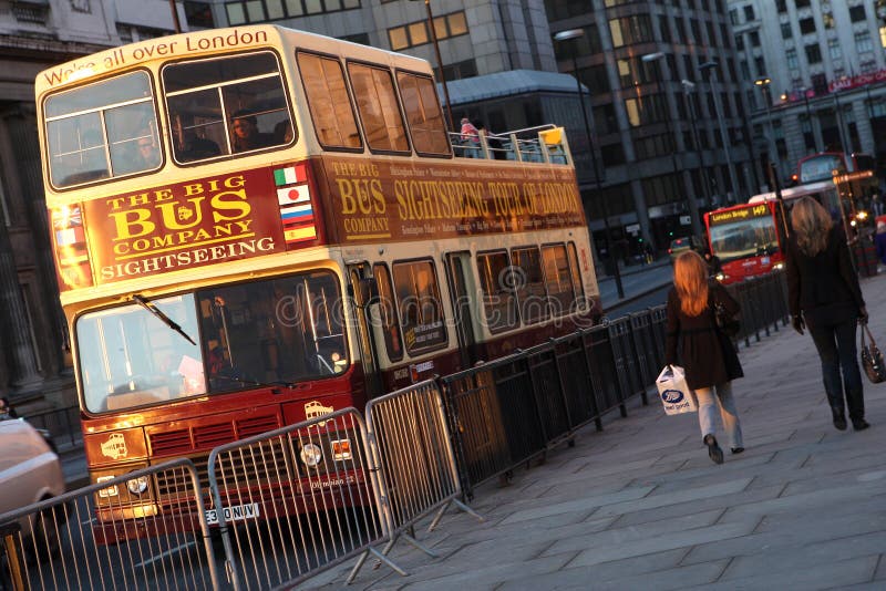 Bus in London editorial image. Image of london, deck - 16061995