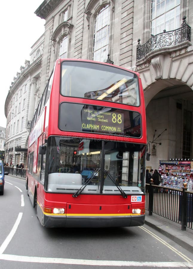 Bus in London stock photo. Image of double, london, tour - 296182