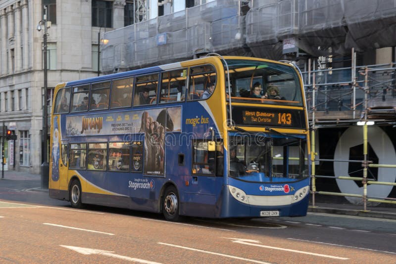 Stagecoach Bus at Manchester England 8-12-2019 Editorial Photo - Image ...