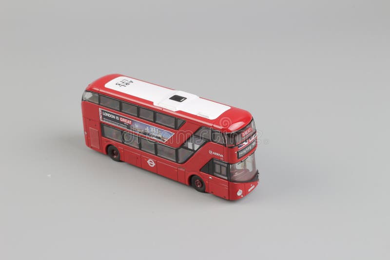 Bus Model Isolated Over a White Background Editorial Stock Photo ...