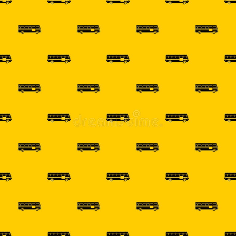 Bus pattern vector stock vector. Illustration of repeating - 152355236