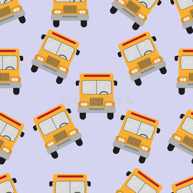 Bus pattern stock illustration. Illustration of wheel - 201025573