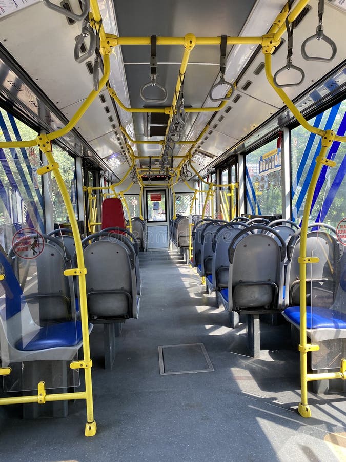 In the bus stock photo. Image of transjakarta, transportation - 265947856