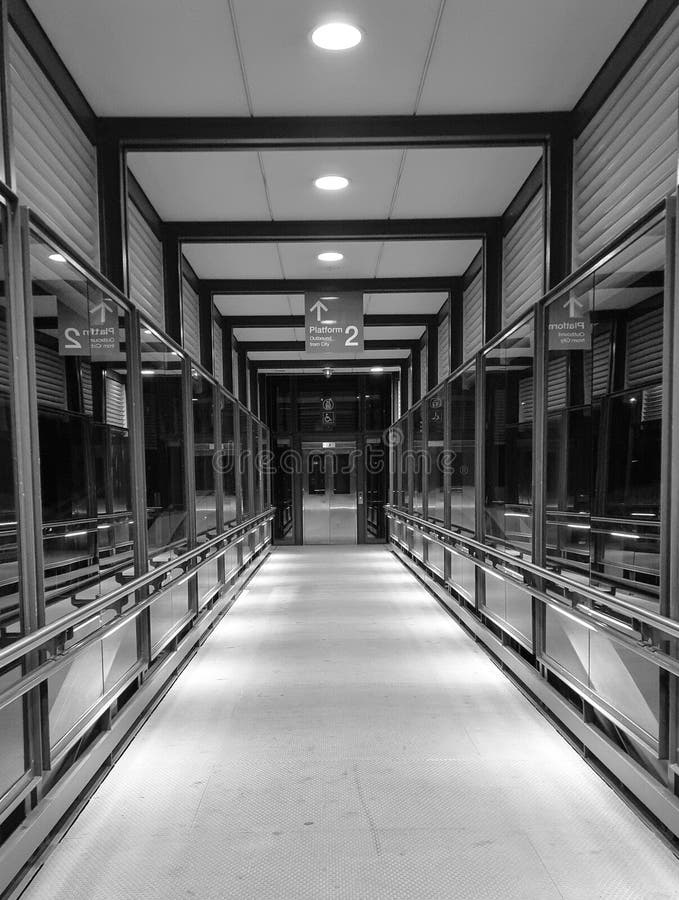 Bus platform in Brisbane stock image. Image of platform - 262139007