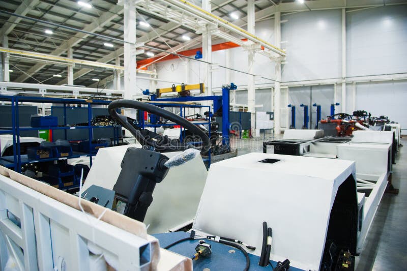 Bus production manufacture stock photo. Image of transport - 180443126