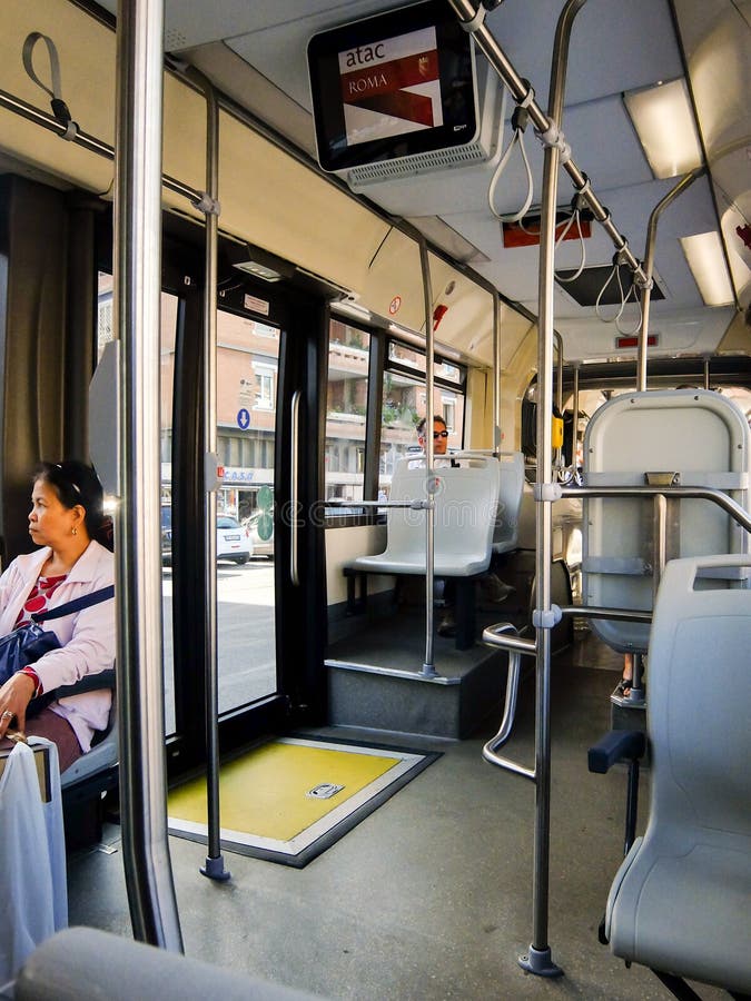 Man Bus Seats Interior Stock Photos - Free & Royalty-Free Stock Photos ...