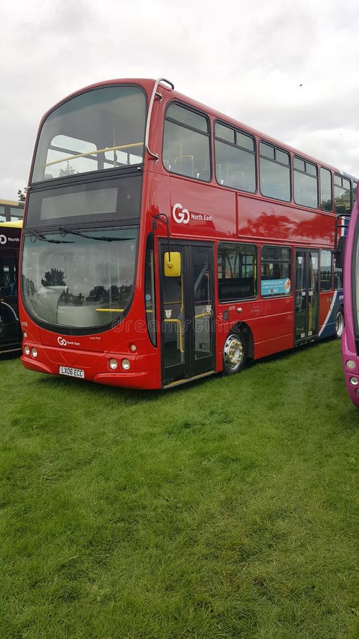 New painted bus editorial photography. Image of seaburn - 129517497