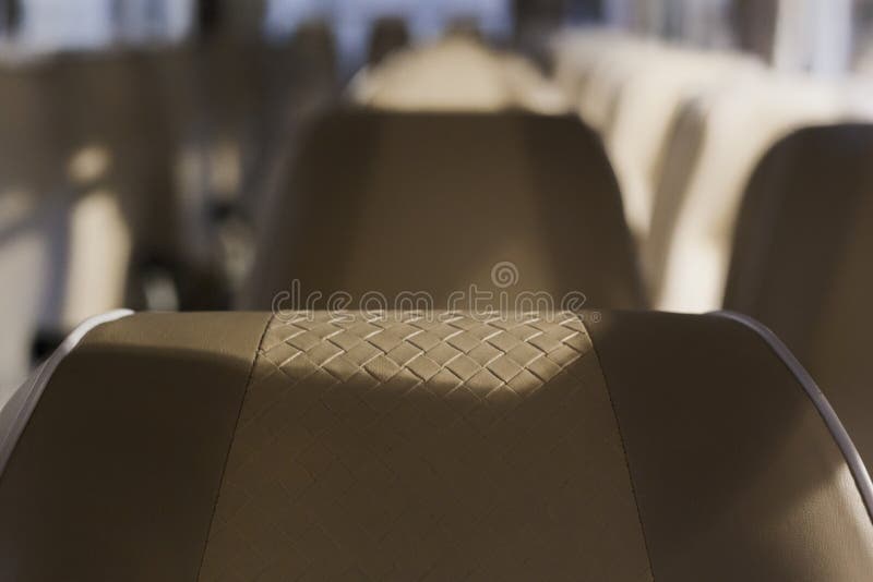 Bus seats stock image. Image of colorful, commute, aisle - 80956707
