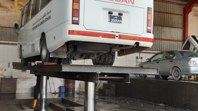 Bus Service Station at Doha Editorial Image - Image of station, service ...