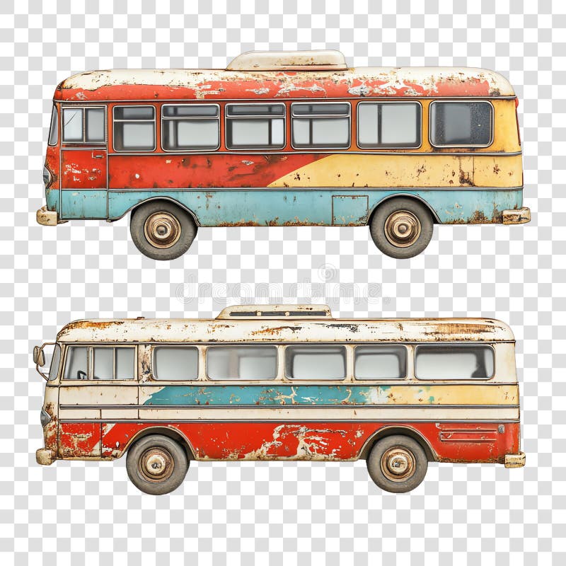 Bus set stock photo. Illustration of design, drawing - 341465160