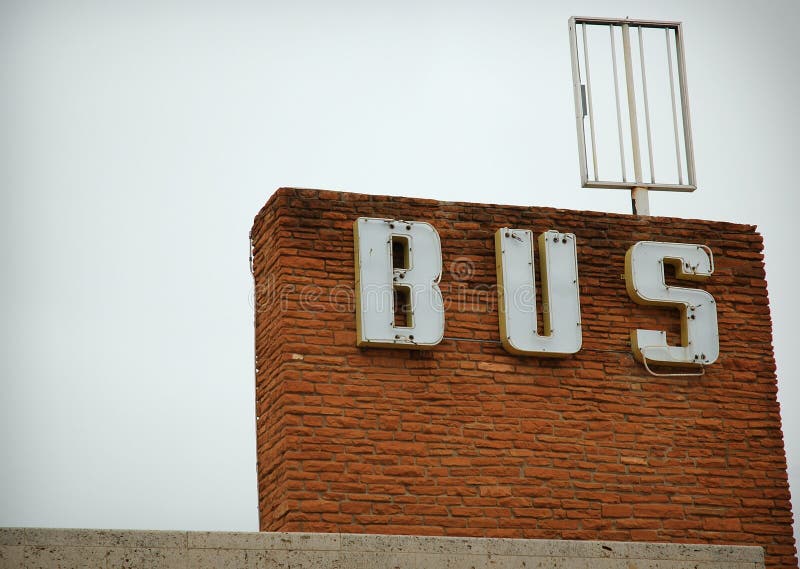 Bus Sign Picture. Image: 2783095