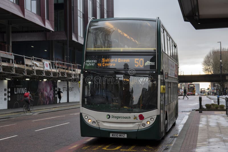 Stagecoach Bus at Manchester England 8-12-2019 Editorial Photo - Image ...