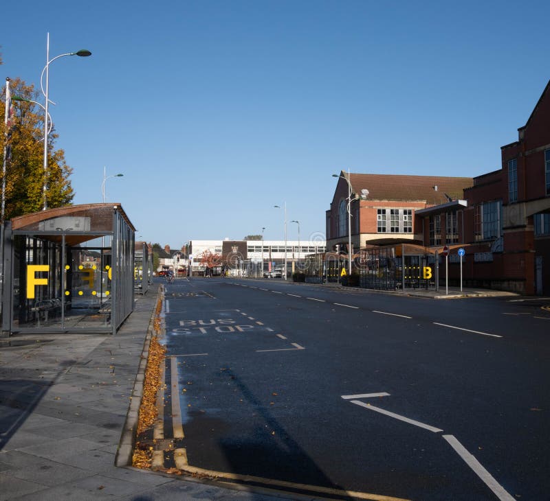 Bus Station Ellesmere Port October 2024 Editorial Stock Photo - Image ...