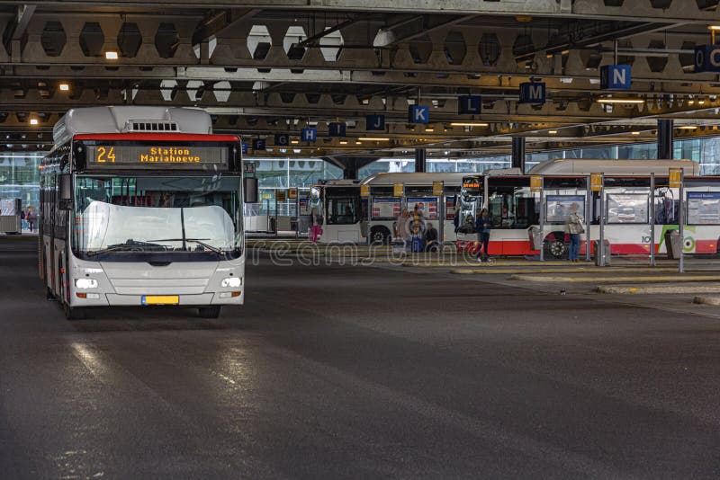 Bus Station at the station editorial photo. Image of road - 185687801