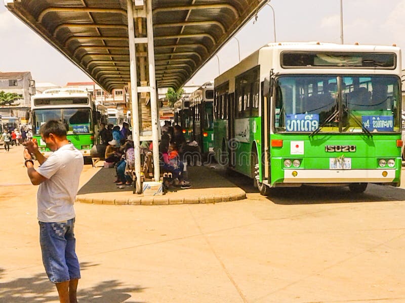Bus station editorial image. Image of passenger, busstation - 53618960