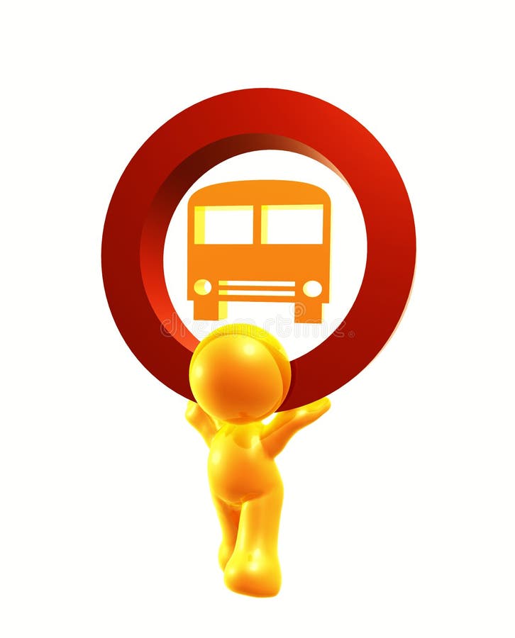 Bus station icon symbol stock illustration. Illustration of travel ...