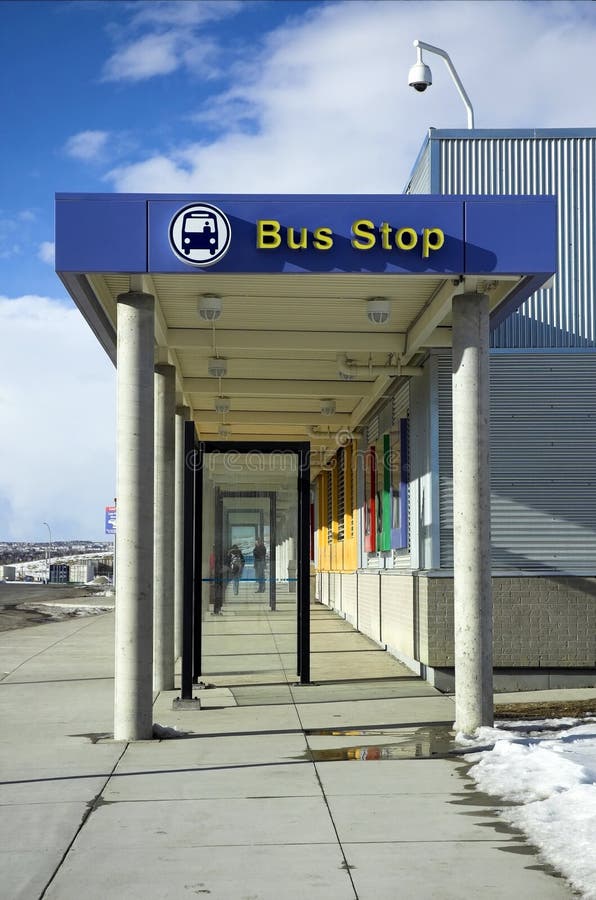 Bus stop stock photo. Image of buses, rapid, colorful - 3871036