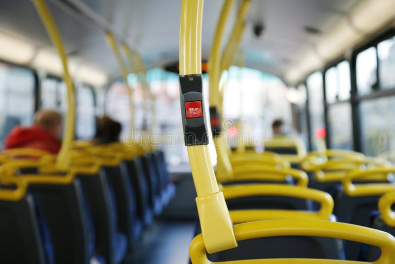 Bus Stop Button stock image. Image of yellow, pushing - 22385887