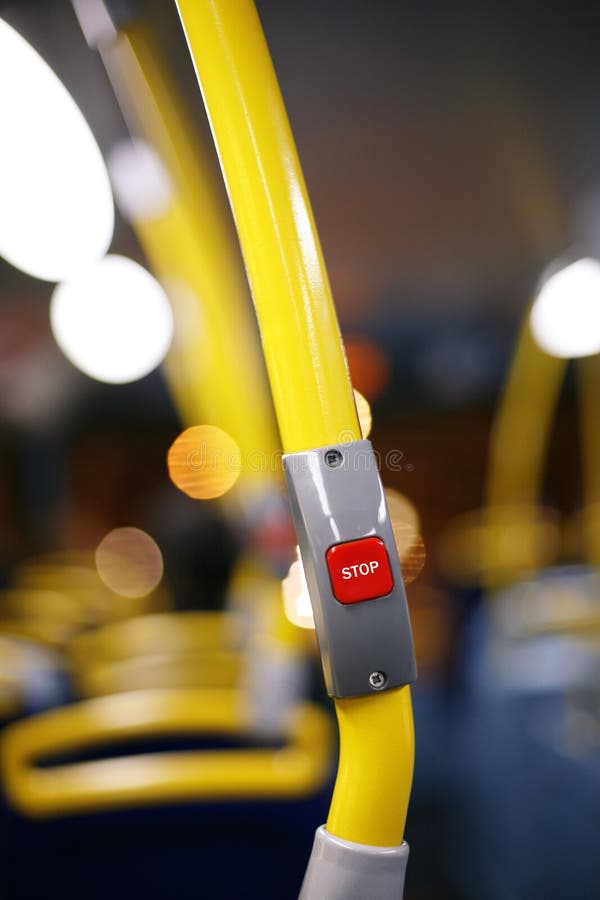 Bus Stop Button stock photo. Image of transportation - 26085772