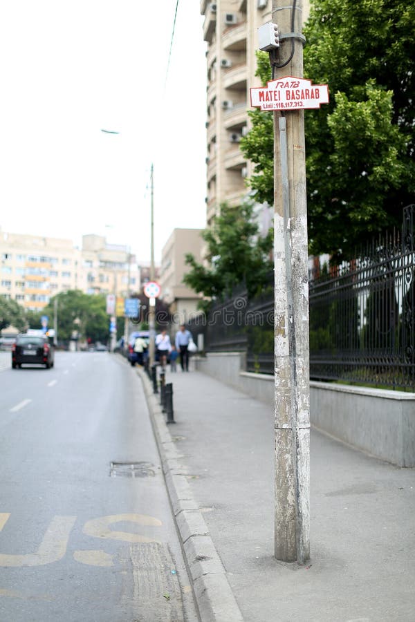 Bus stop indicator editorial image. Image of public, indi - 71874915