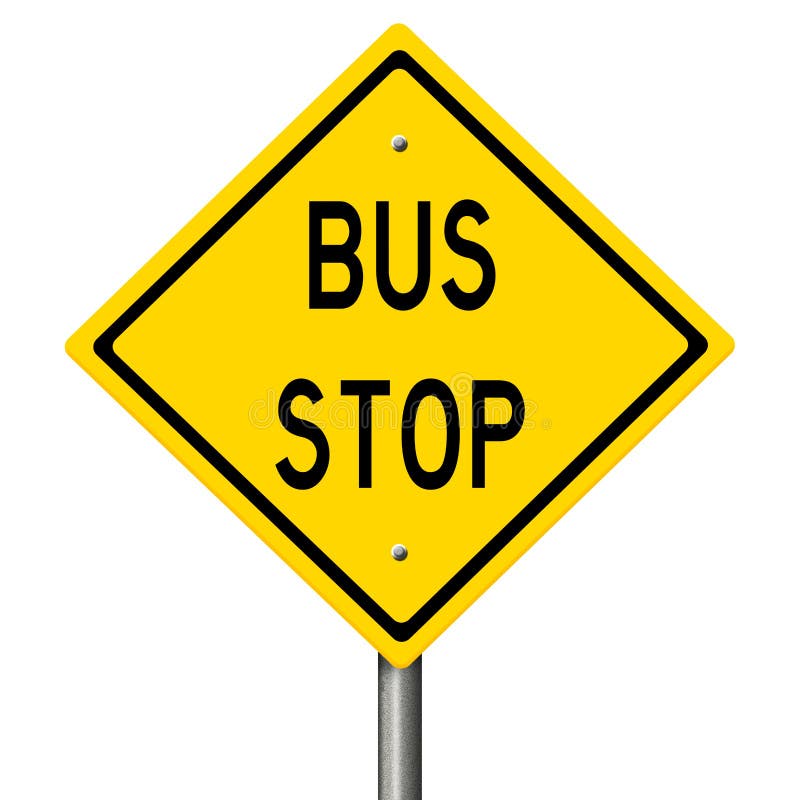 Yellow Highway Warning Sign Stock Illustration - Illustration of ...