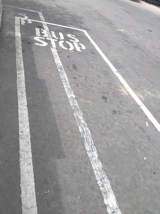 The bus stop sign stock image. Image of flooring, floor - 260277649 The bus stop sign stock image. Image of flooring, floor - 260277649