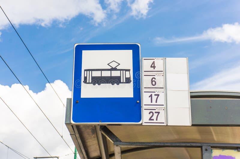 Bus stop editorial image. Image of symbol, public, transport - 79070540