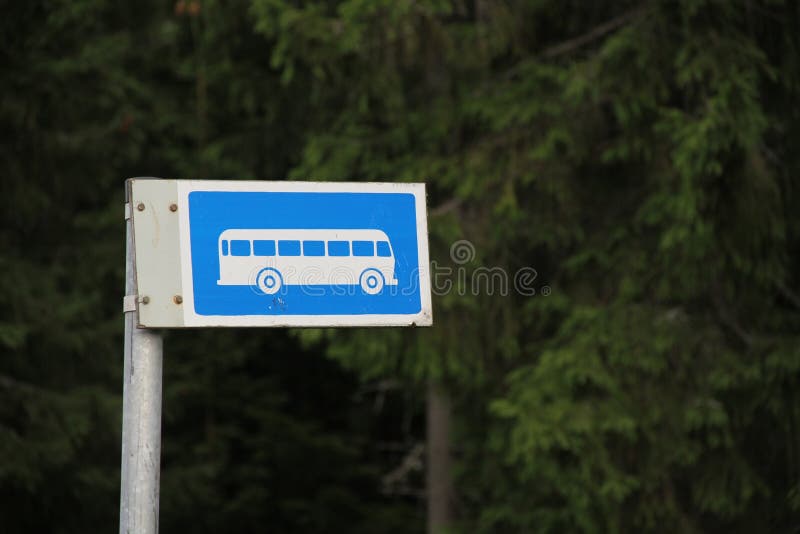 Bus Sign Finland Stock Photos - Free & Royalty-Free Stock Photos from ...