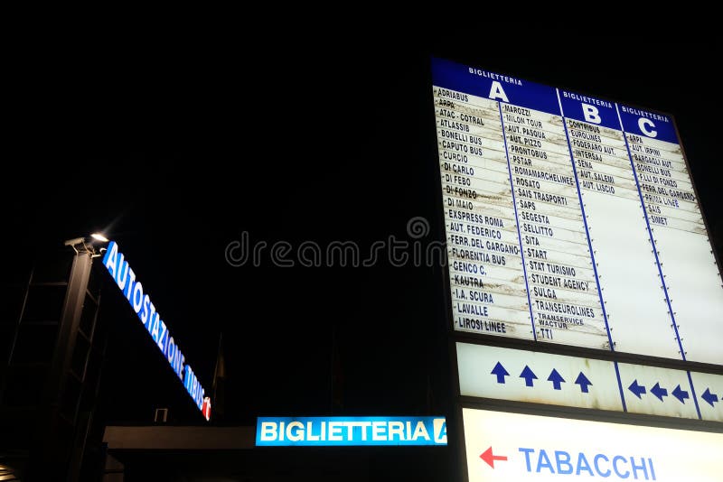 Bus stop sign editorial stock image. Image of departure - 109119549