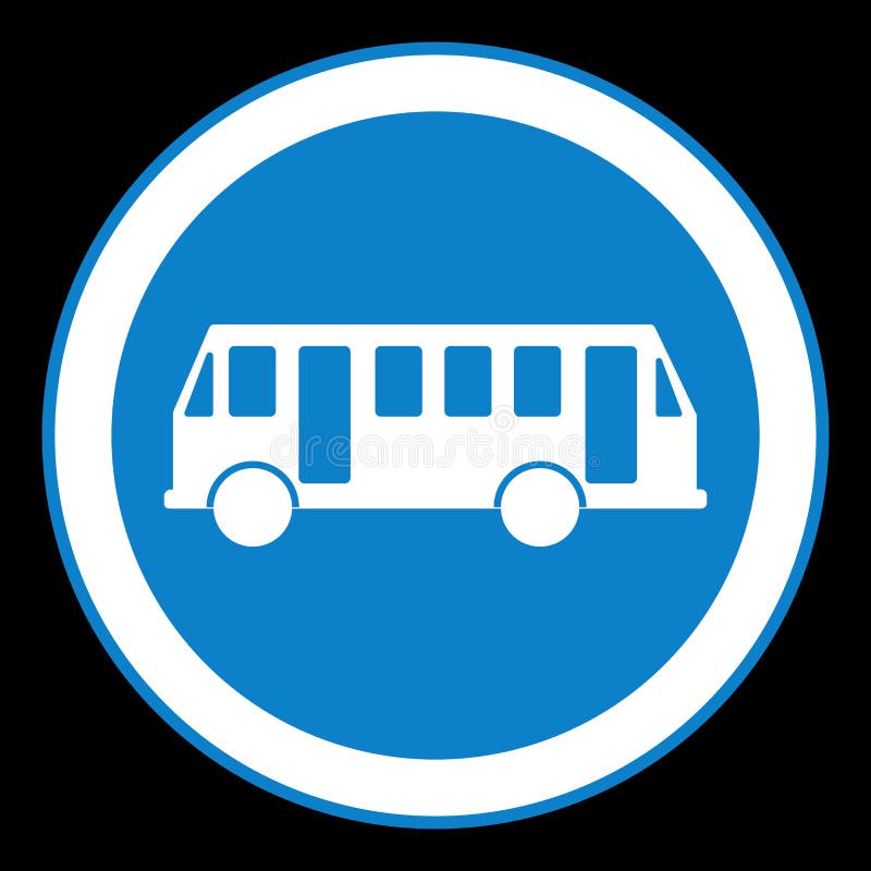 Bus Stop Round Icon Stock Illustrations – 324 Bus Stop Round Icon Stock ...