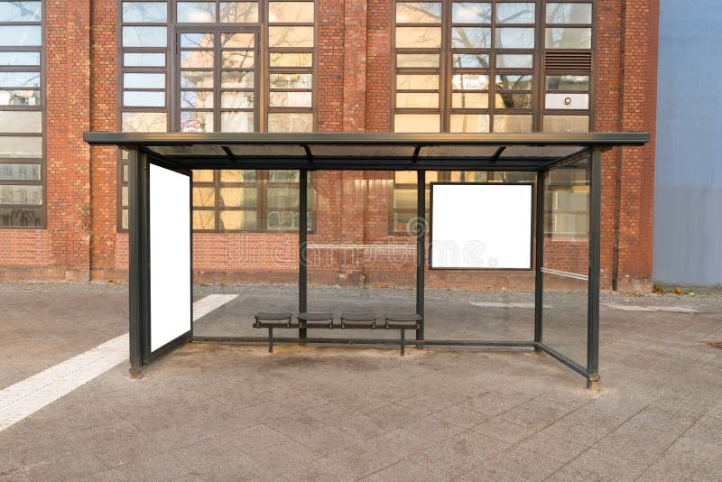 Bus stop travel station stock image. Image of outdoors - 52423963