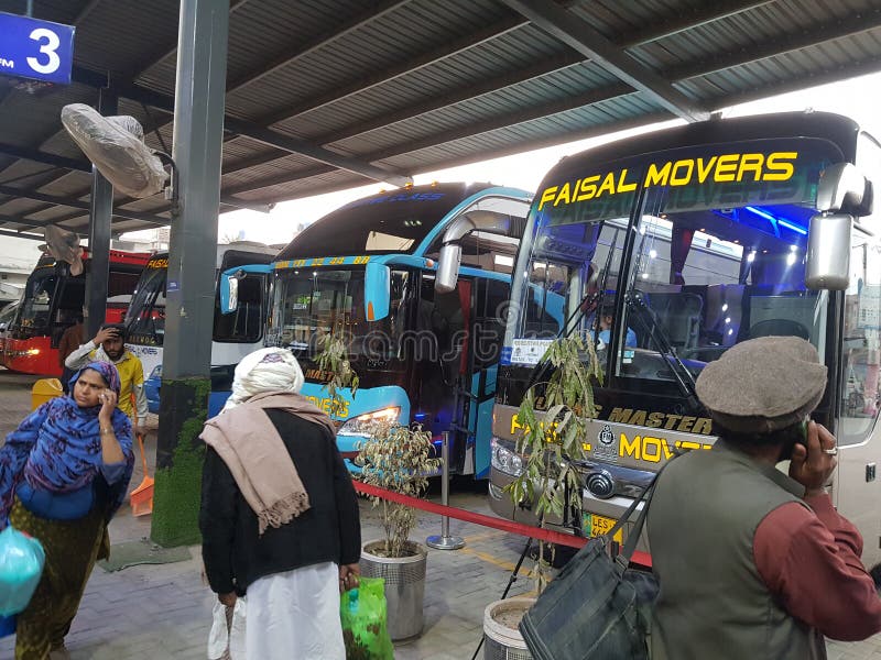 Pakistani Bus Stop