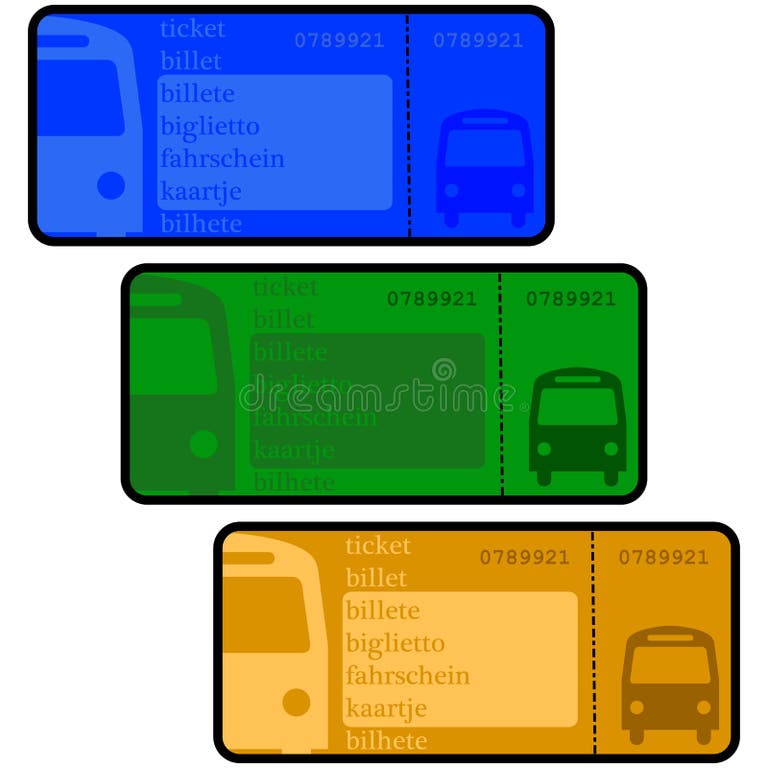 Bus Fare Stock Illustrations – 567 Bus Fare Stock Illustrations ...