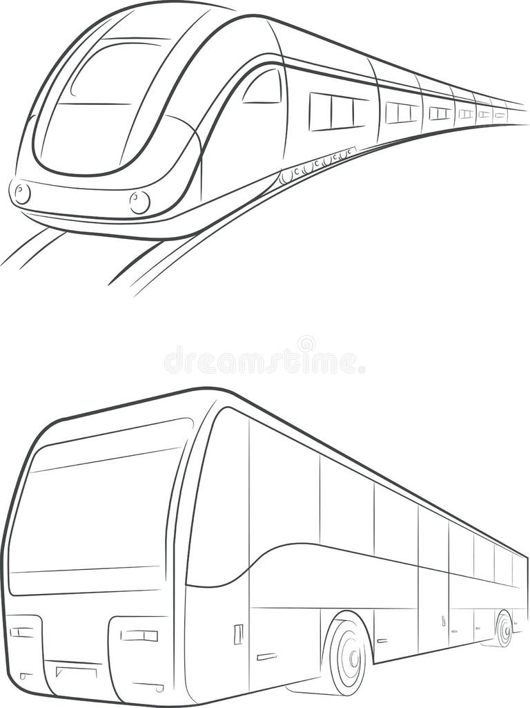 Train Outline Stock Illustrations – 36,218 Train Outline Stock ...