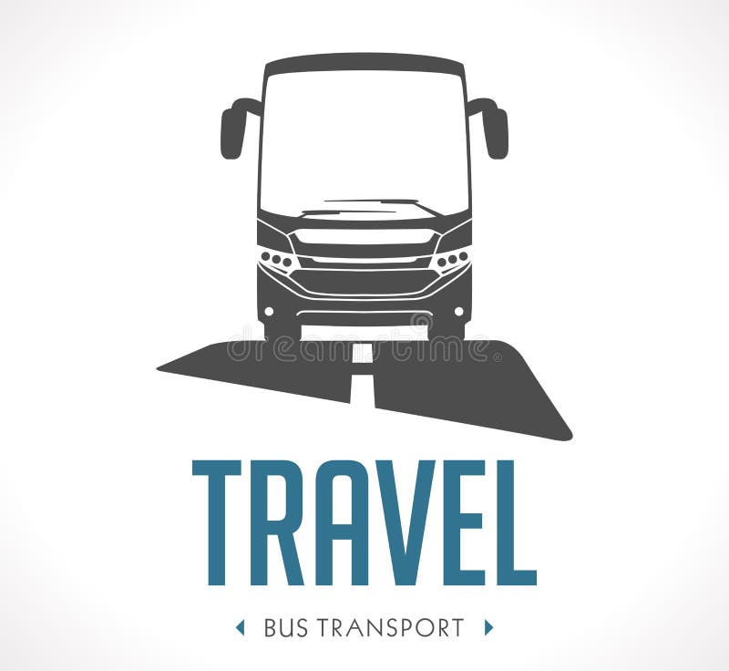 Bus Transport Logo - Vector Illustration Stock Vector - Illustration of ...