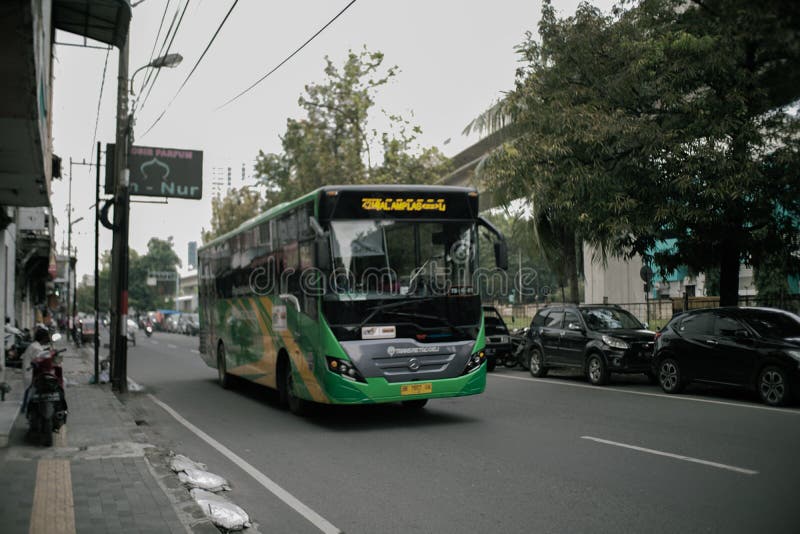 Bus Transportation in Medan Indonesia Editorial Photography - Image of ...