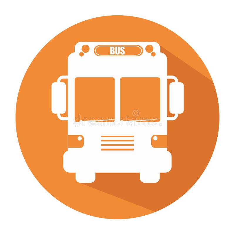 Bus travel service public stock vector. Illustration of design - 81869400