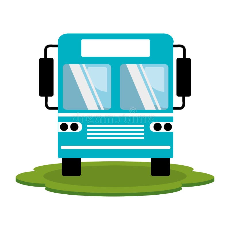 Bus travel service public stock vector. Illustration of traffic - 81869317