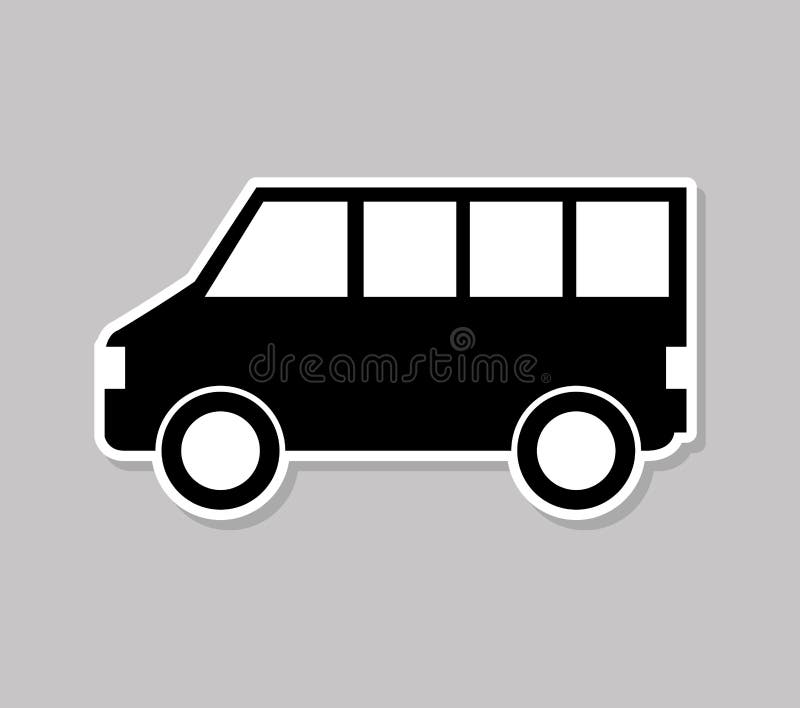 Bus travel service public stock vector. Illustration of sign - 81869379