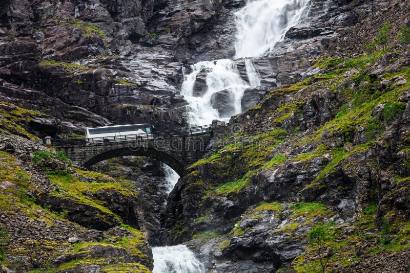 Trollstigen Mountain Road, Norway Stock Photo - Image of natural ...