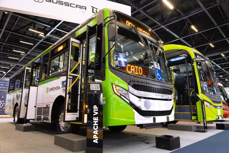 Bus Vehicle Caio Apache Vip Adapted for People with Special Needs ...