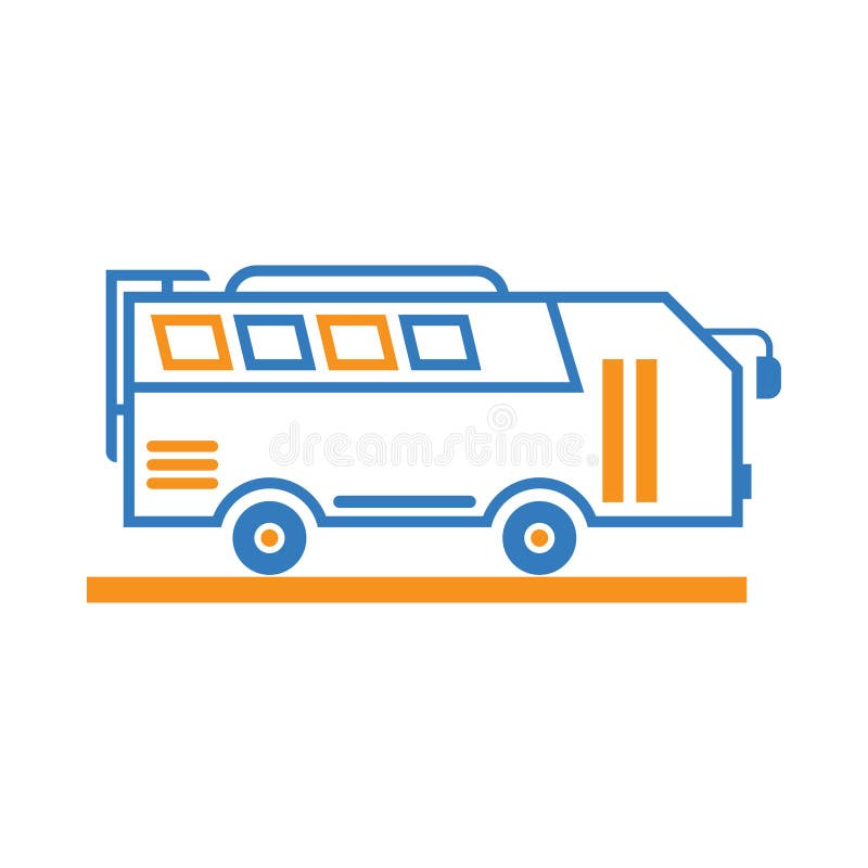 Bus, Vehicle, Truck, Car, School Bus, Bus Vehicle Icon Stock Vector ...