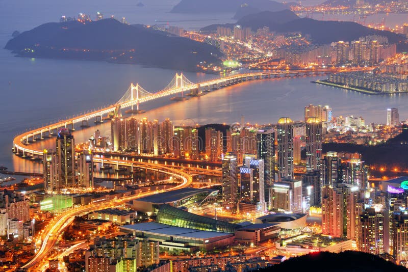 Busan, il Sud Corea immagine stock. Immagine di destinazione - 29593635