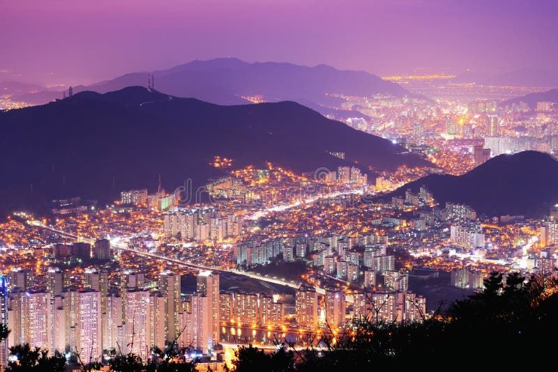Busan, Corea del Sud fotografia stock. Immagine di ponticello - 31786344