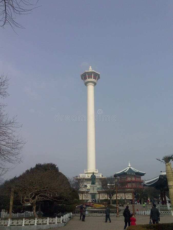 Tower in Busan editorial photography. Image of tower - 112533117