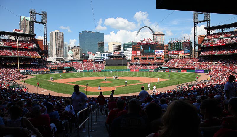 Busch stadium editorial photography. Image of field, game - 15627367
