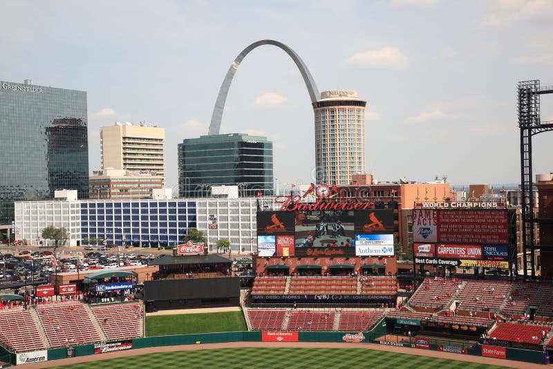 Busch Stadium - St. Louis Cardinals Editorial Photography - Image of ...