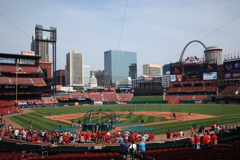 Busch Stadium - St. Louis Cardinals Editorial Photography - Image of ...