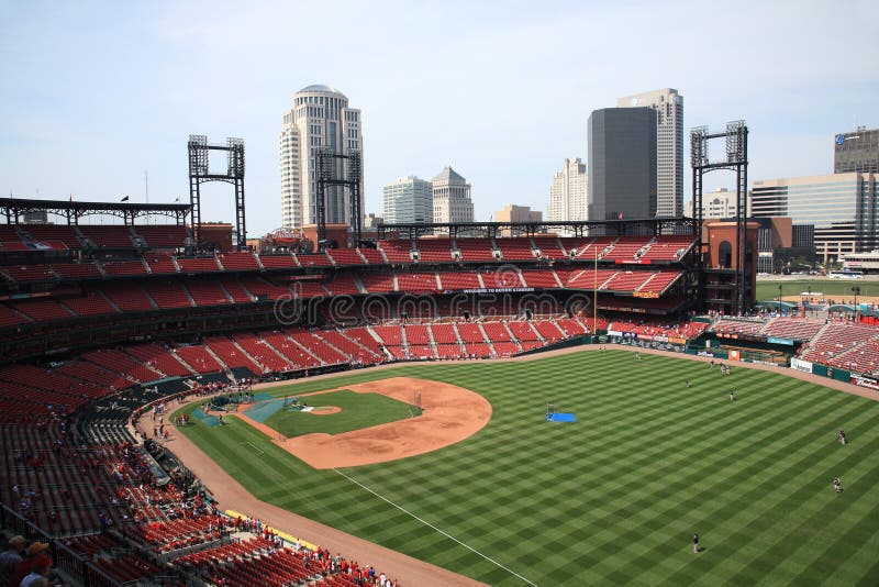 Busch Stadium St Louis Cardinals Editorial Image - Image of spectators ...