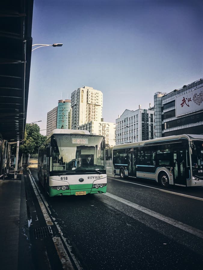 Buses editorial photo. Image of running, street, commute - 274048891